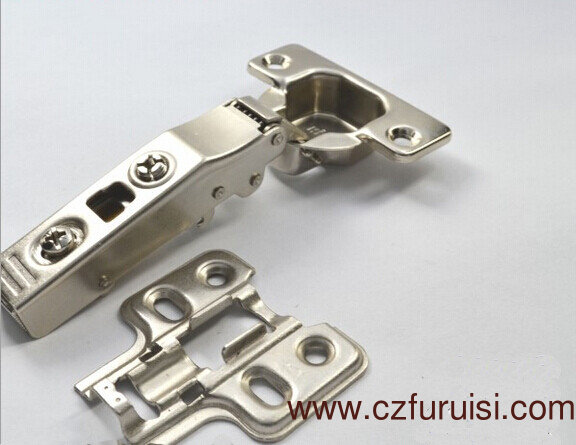 Hot sale Cold rold iron soft close self close door hinge / kichen rotating cabinet hinge