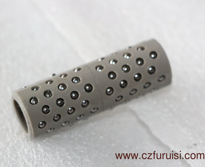 Plastic ball bearing retainer steel ball cage See larger image Plastic ball bearing retai