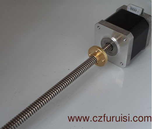 Tr 8x8mm nema 17 linear stepper motor 42x40mm frame size lead screw 150mm