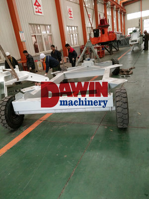 15m trailer mobile spider concrete placing boom with flowing proportional valve supplier