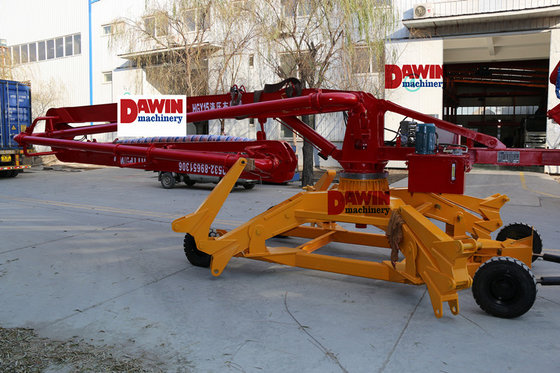 13m 15m 17m trailer mobile spider concrete placing boom work with concrete pump for construction jobs supplier