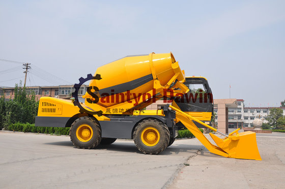 1/5 3.5 CBM Self-Propelled Concrete Mixer China Manufacturer supplier