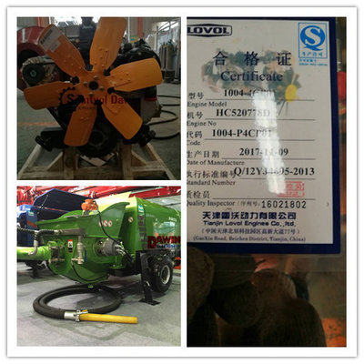 8 Cubic Meters Per Hour Smaller Shotcrete Pump Spraying Machine with Electric and Diesel Power on Sale supplier