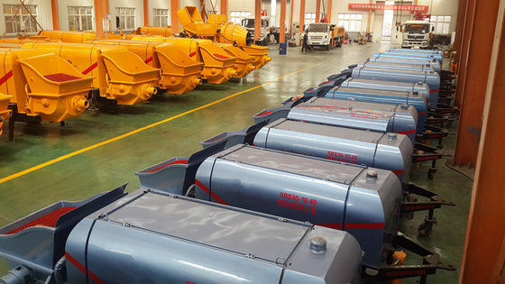 S Valve Concrete Pump with 30 to 80 Cubic Meter Per Hour Pumping Capacity supplier