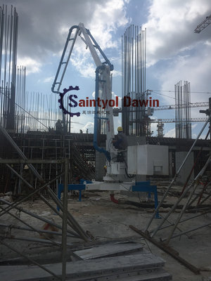 17m Detachable Boom Arms 3 Sections Mobile Concrete Placing Boom in Hot Selling supplier