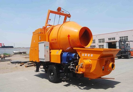 450L Drum Mixer with 30m3/Hr Pumping System All in One Machine supplier