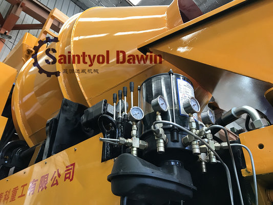 Full Diesel Power Concrete Mixer with Pump Concrete Mixing Pump on Sale with World Brand Engine Lovol 1004 supplier