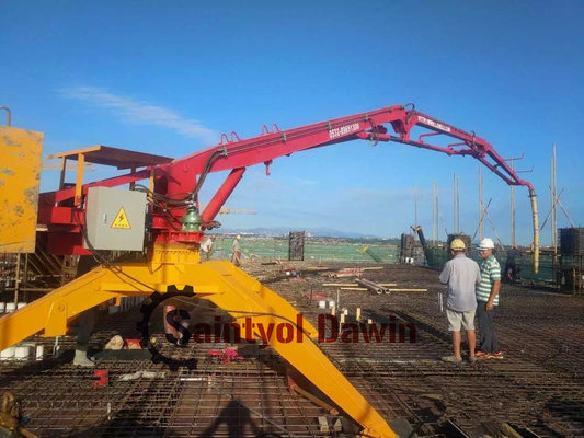 13m 15m 17m 29m 33m Mobile and Tower Concrete Placement Boom Jumbo Placer supplier