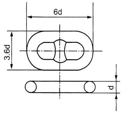 U2 U3 Anchor Chain for Marine & Ship