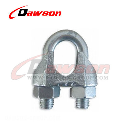 Din 741 Galv. Malleable Wire Rope Clip