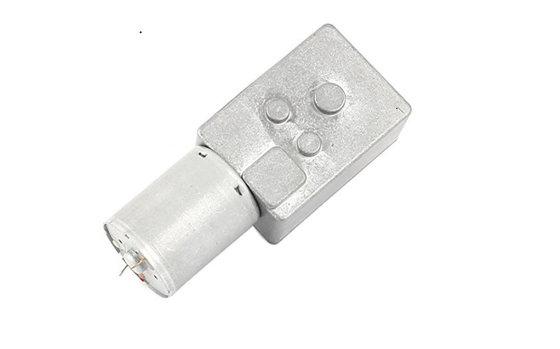 Permanent Magnet 12 Volt Dc Worm Gear Motor / High Torque Dc Motor For Robots