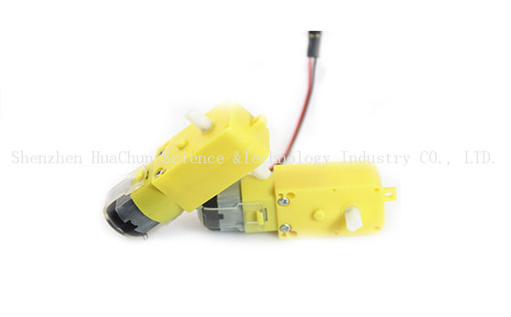3V 6V Customized Length Rc Model Gearbox , Plastic Toy Car Gearbox Totally Enclosed