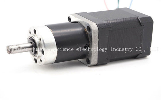 2 Phase Stepper Motor , High Torque Stepper Motor With Gearbox 0.9 Degree