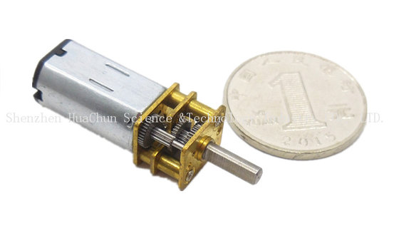 N20 3V 6V 12V 12mm RC Car Gearbox / Micro Metal Gearmotor Brush Commutation