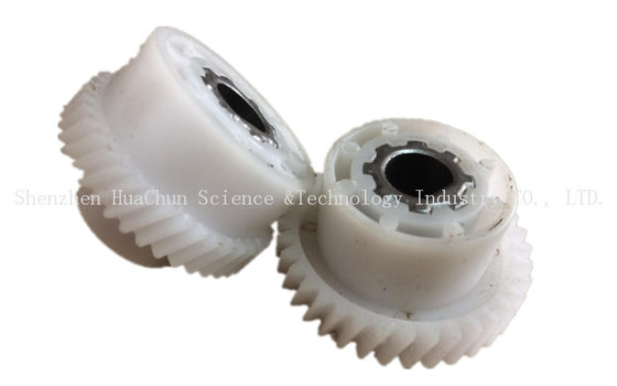 PA66 Toroidal Surface Nylon Worm Gear Plastics Products OEM / ODM Available