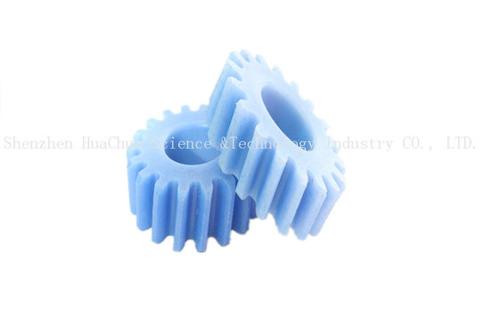 CNC Machined ABS Nylon Plastic Spur Wheel Gear / Motor Shaft Gear