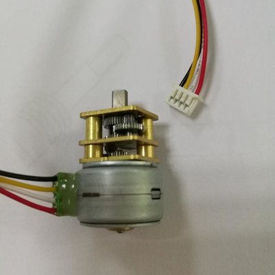 0.18 / 0.12 Step Angler Mini DC Motor 4.4 Mm Shaft Brush Commutation For IP Camera