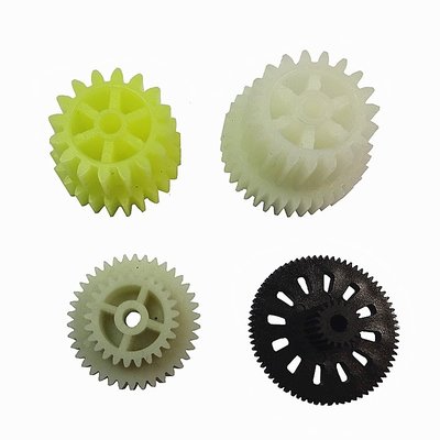 Pom Spur Precision Plastic Gears Straight Tooth Gear Injection Plastic Modling Type