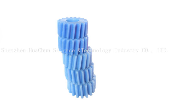 Self - Lubricating CNC Machined Plastic Gears For Models Soft Tooth Surface