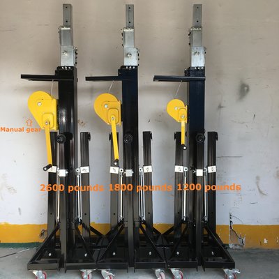 Mobile Heavy Duty Lighting Stand Height 1.8-5.6m Adjustable 150kgs Load Powder Coated Steel Light Truss