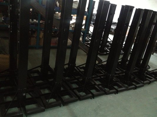 Mobile Heavy Duty Lighting Stand Height 1.8-5.6m Adjustable 150kgs Load Powder Coated Steel Light Truss