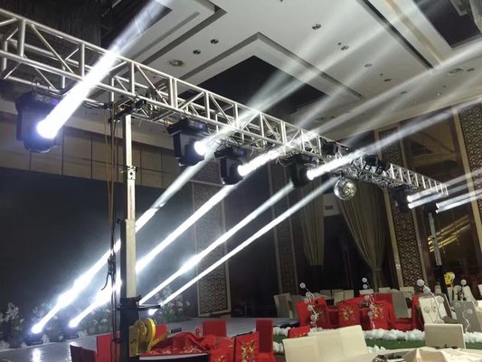 5.6m Height 150kgs Load Powder Coated Steel Outdoor Mobile Stage Party Event Heavy Duty Light Stand