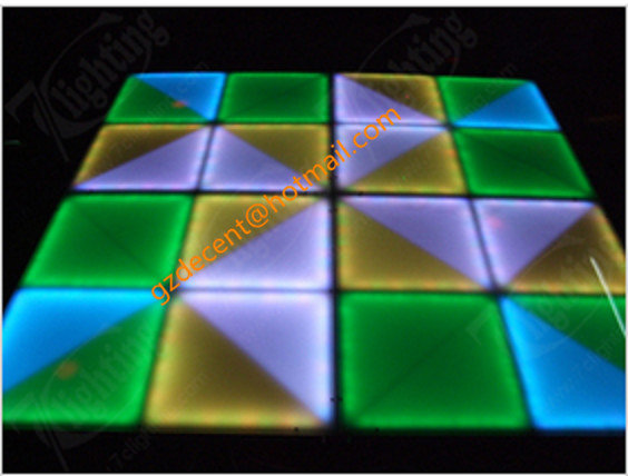 220V 50Hz  Sound Control Nightclub  RGB  LED  Dance Floor  Aluminum Panel Party Lighting