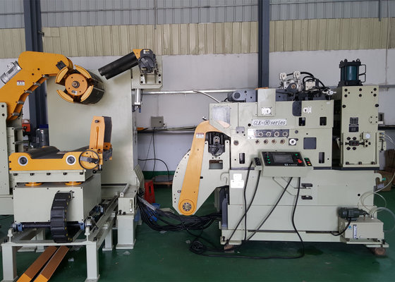 High Speed Hydraulic Expansion NC Servo 3 In 1 Decoiler Straightener Feeder Matched Big Punching Machine
