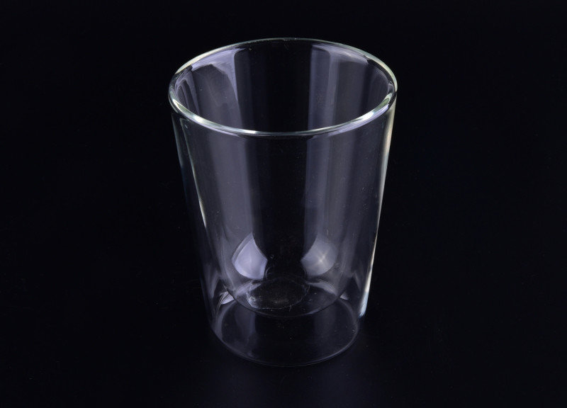 360 ml Borosilicate Glass Coffee Tea Cup Food Safe Pyrex Double Wall