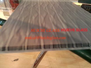 EVA foil decorative insertion for laminated glass