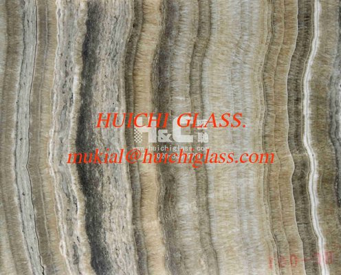EVA Decorative glass insertion(marble paper)