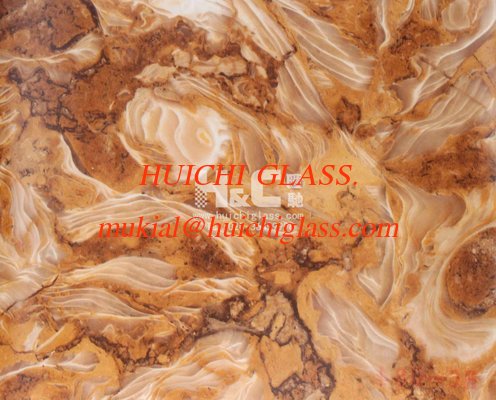 EVA Decorative glass insertion(marble paper)