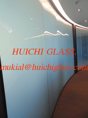 bent smart switchable glass/curved privacy glass for office