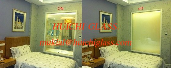 switchable privacy glass for hotel application