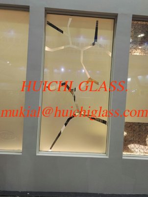 Blind switchable glass window smart window film color window film