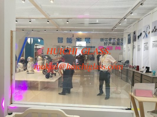 Smart switchable glass table top, intelligent glass, glass film,  pdlc film, privacy glass