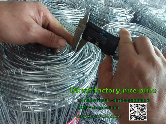 heavy zinc coated Galvanized cattle fence(manufacturer)best price
