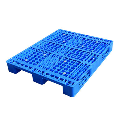 China Retrieval systems plastic pallet With Steel Rob bar for warehouse Racking Loading supplier
