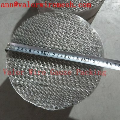 Metal Wire Gauze Packing Structured Tower Packing316 material