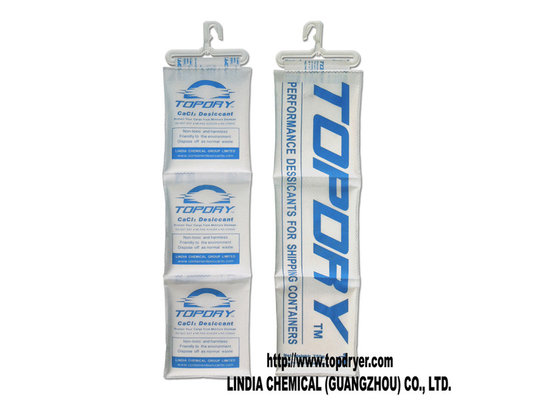 TOPDRY Calcium Chloride Container Desiccant For Machinery Anti Damaging Moisture