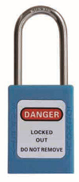 38mm Non-Conductive 4.5mm Shackle Safety Padlock 45mm*34.5mm*20mm