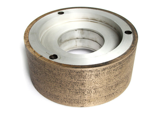 Center - Less Metal Bond Grinding Wheels Tungsten Carbide / Ceramics / Glass Usage