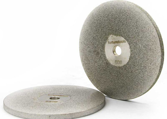 1A1 Wide Edge Electroplated Grinding Wheels , Gemstone Grinding Diamond Abrasive Wheels