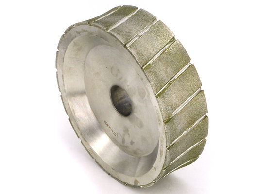 Concave Round Edge Electroplated Grinding Wheels For Stone ISO9001 Approved
