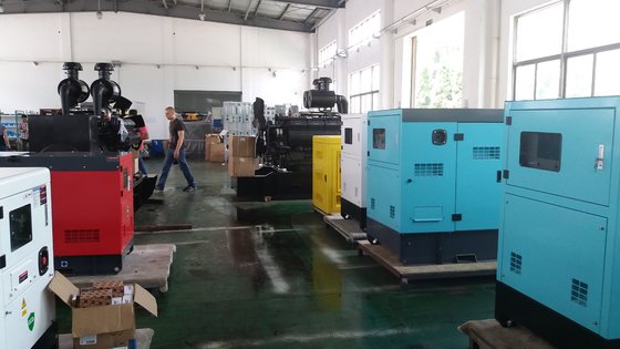 Soundproof Biogas Powered Electric Generator 100kw - 500kw 1500 RPM