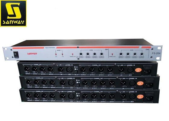 procesador de sonido estéreo de proceso audio de la CA de 90V que cambia/de 240V Digitaces para el altavoz