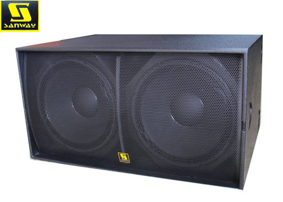 138dB Small PA Subwoofer 35Hz - 150Hz , Compact Powered Subwoofer For DJ