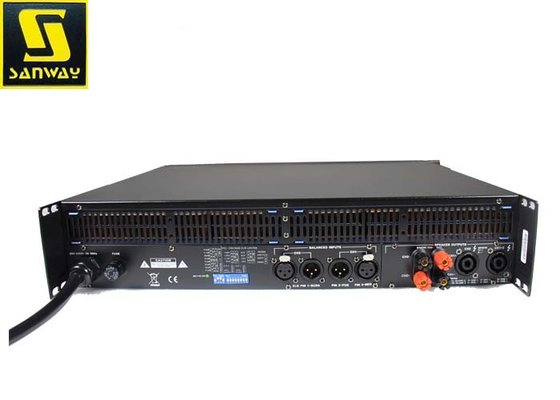 Amplificador de potencia del canal de la eficacia alta 2 2 ohmios favorable amplificador estéreo de 3500 vatios