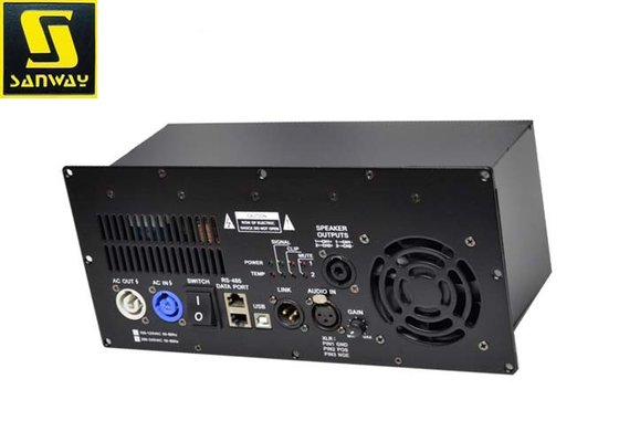 DSP 2 Channel Class D Audio Power Amplifier with CE / RoHS / FCC