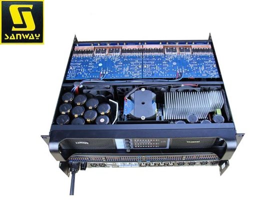 Amplificador estéreo del mezclador del amplificador de potencia 2500W del canal del peso ligero 4 para el acontecimiento al aire libre